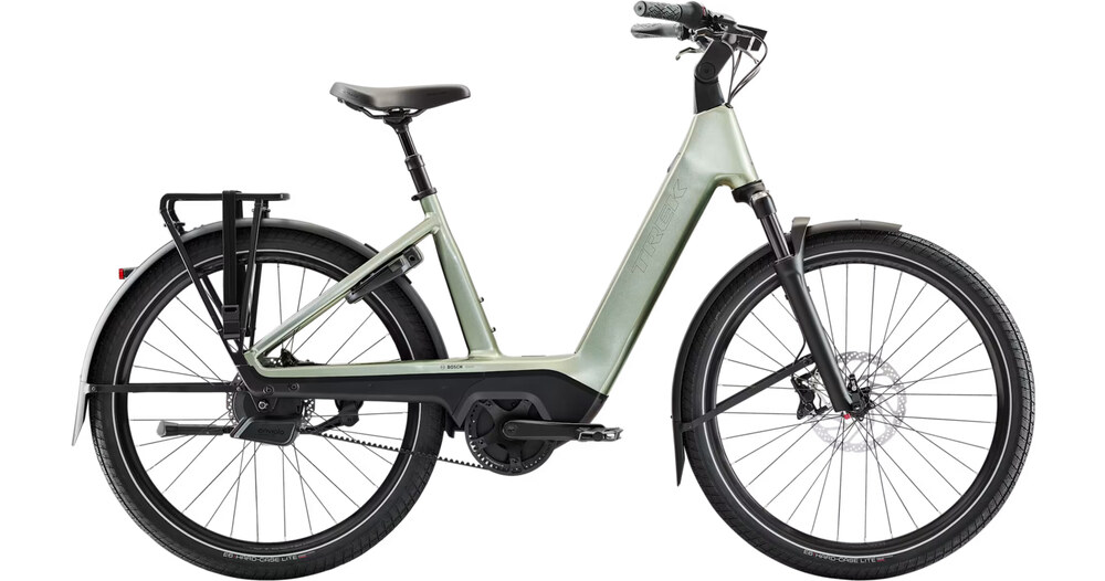 Vélo de ville électrique Trek Charter+5 Auto 540Wh Wave Bosch ...